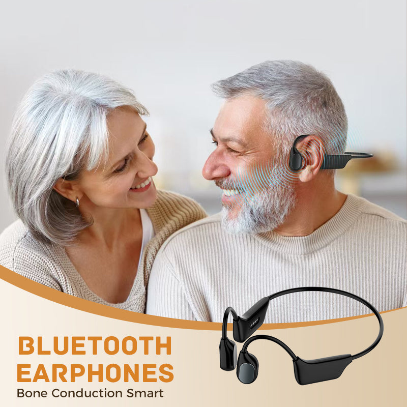Écouteurs Bluetooth Aide Auditive Intelligente à Conduction Osseuse ...